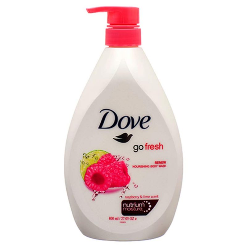 Dove Bodywash 800Ml Go Fresh Renew Raspberry & Lime – Miami Cash and Carry